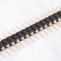 40 pin 2.54mm snappable headers - Swiss machine pin, $2.40 : Protostack ...